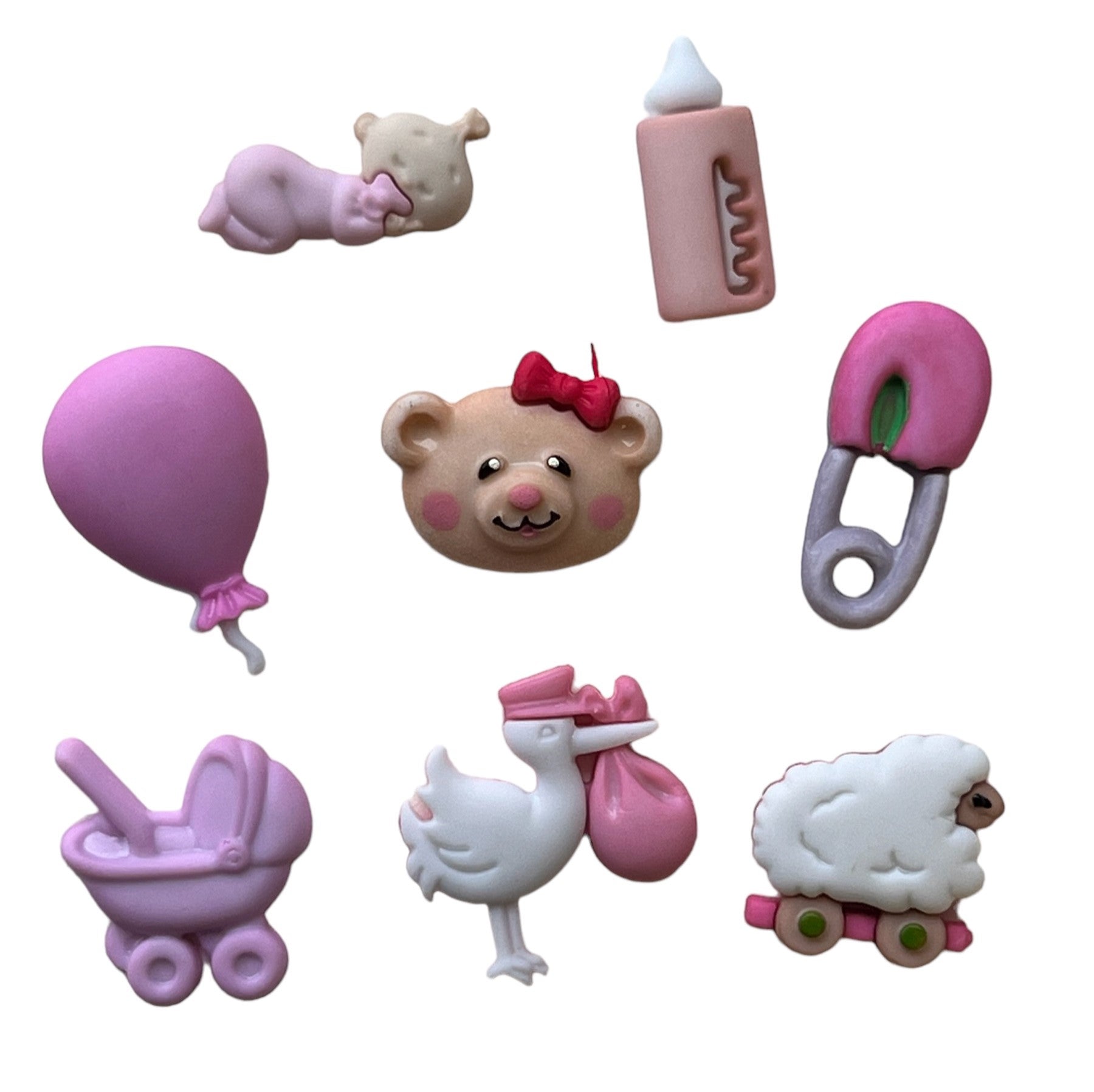 Baby Girl Buttons Galore and More