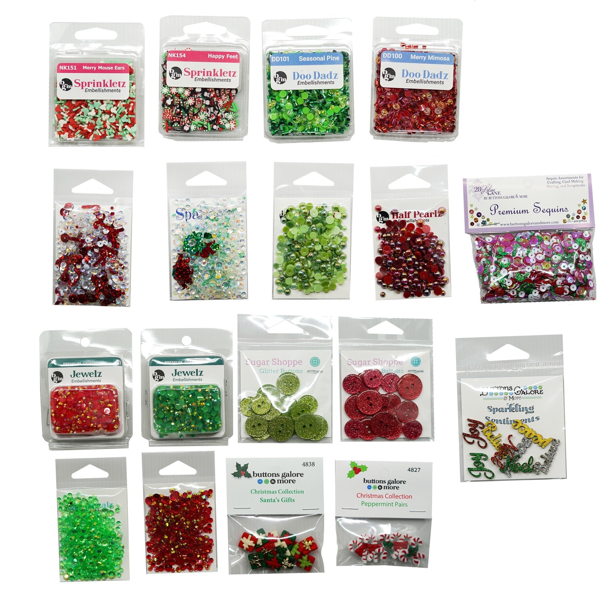 Christmas Super Bundle – Buttons Galore and More