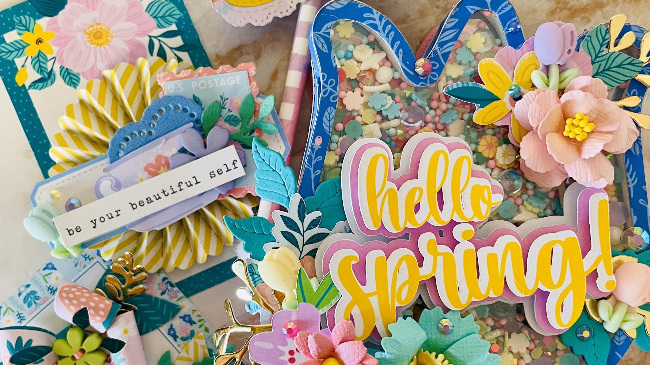 Tulip Pocket Tag – Buttons Galore and More