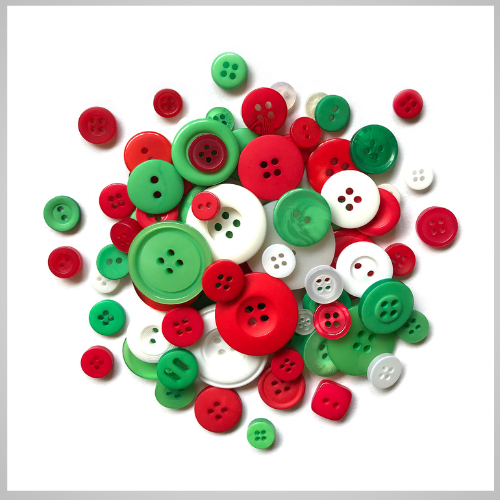 Red & Green – Buttons Galore and More