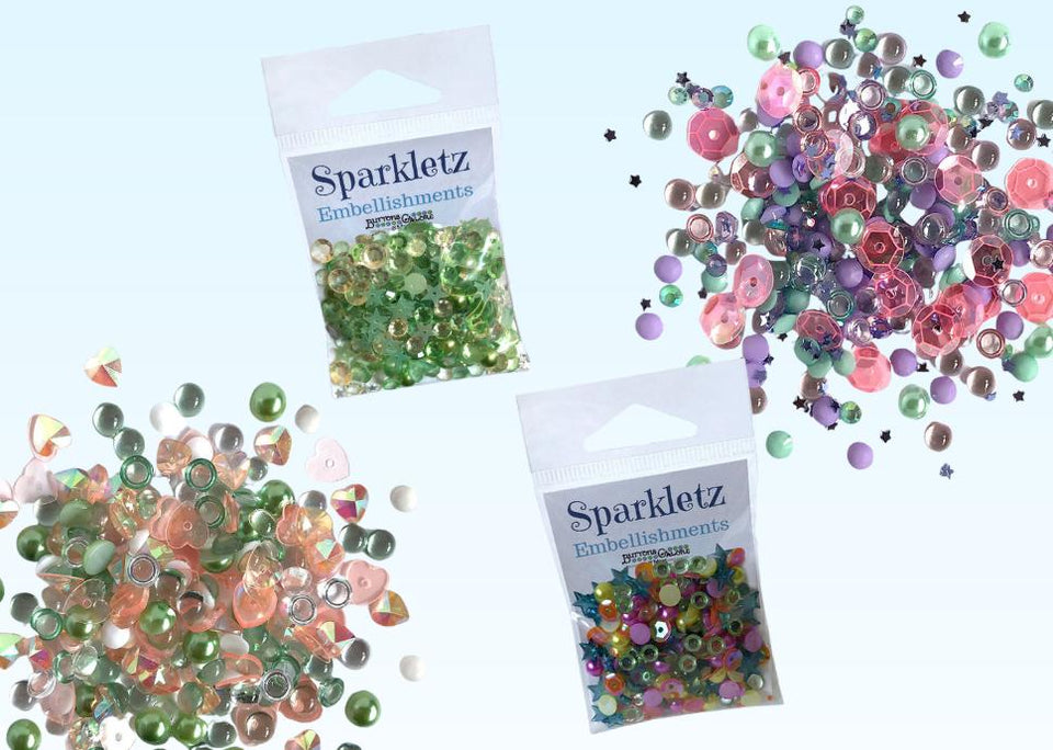 Sparkletz Embellishments | Small Rhinestones for Crafts | Buttons ...