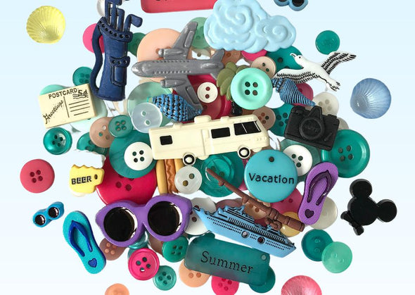 Summer Buttons | Summer Embellishments and Accents – Buttons Galore and ...