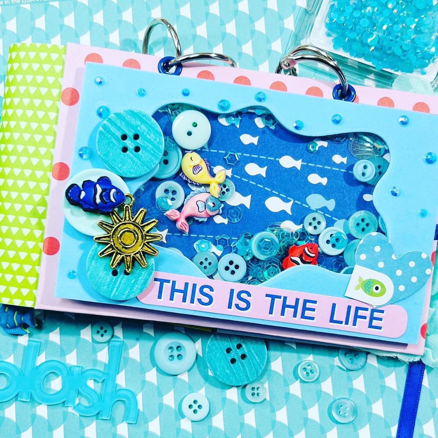 Multi Fish-BZ115 Children Novelty Craft & Sewing Buttons | Buttons ...