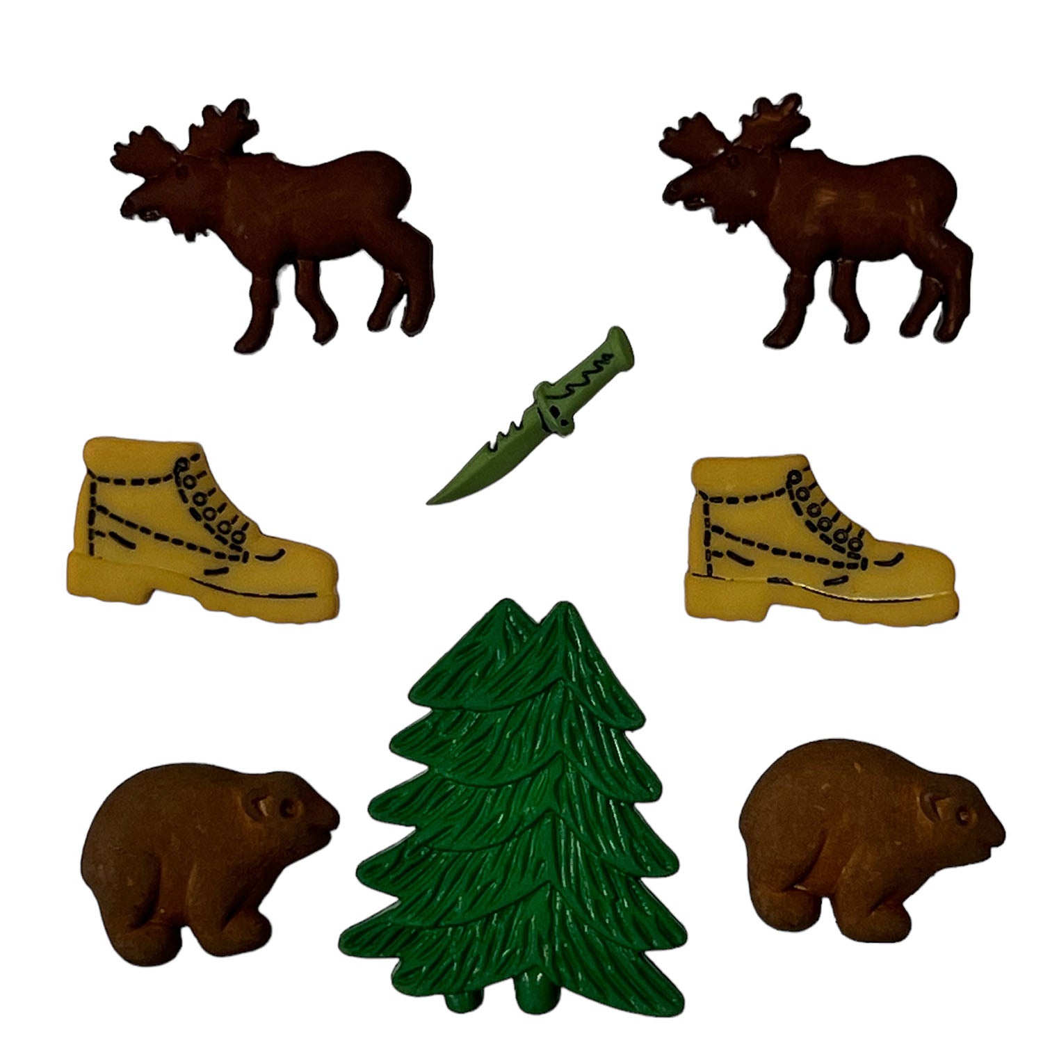 Hunting & Wildlife Shank Buttons – Outdoor Sewing & Craft Buttons ...