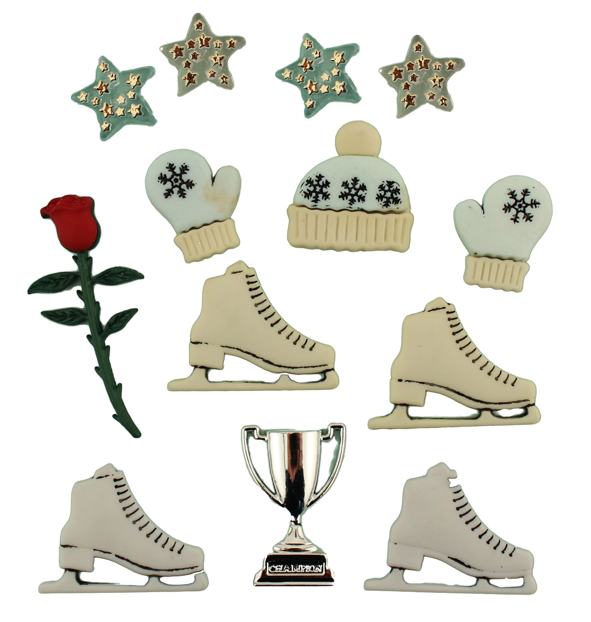 Winter Buttons, Embellishments and Craft Supplies | Buttons Galore and More