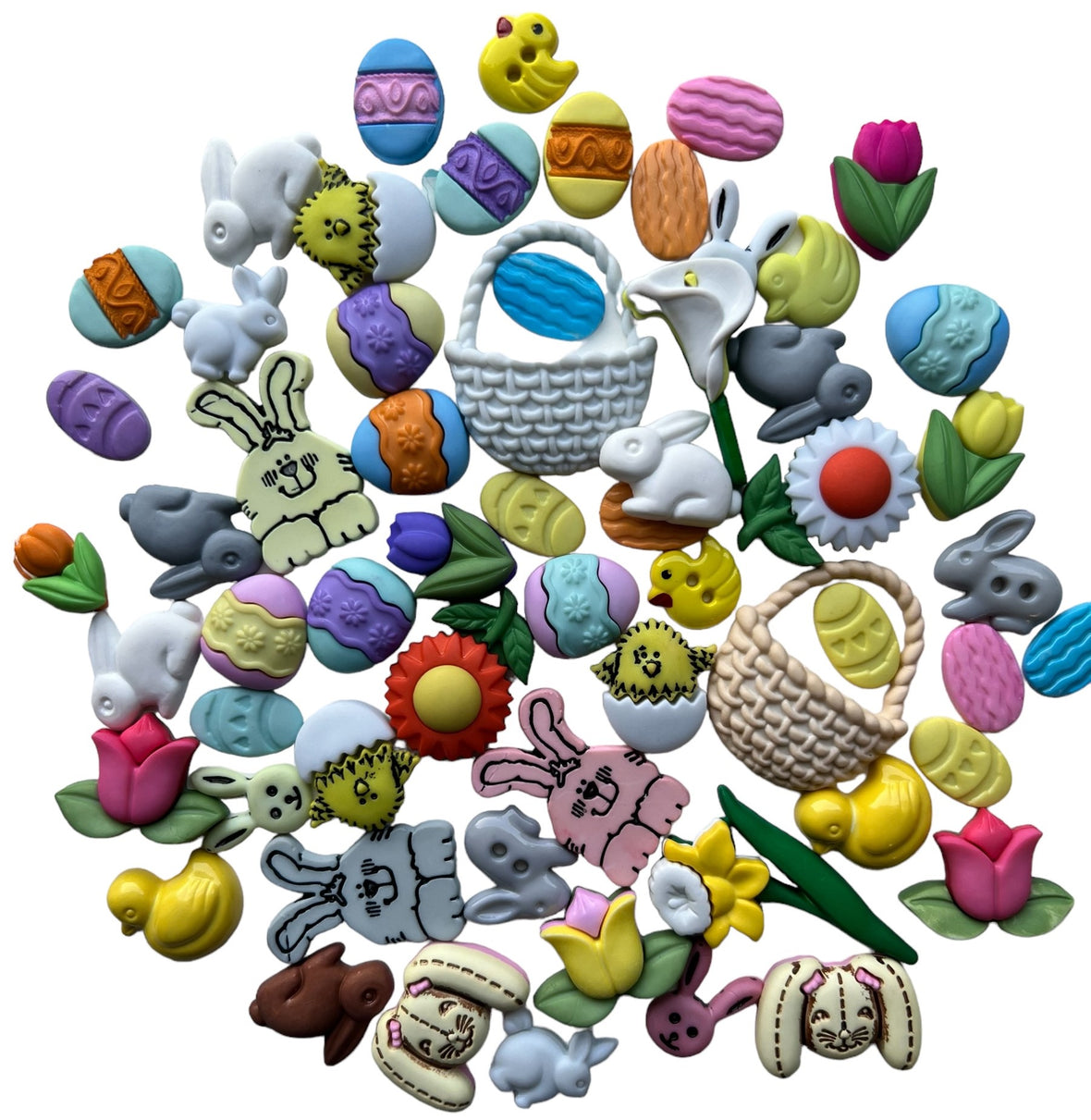 New Buttons and Embellishments for crafts, sewing, scrapbooks | Buttons ...