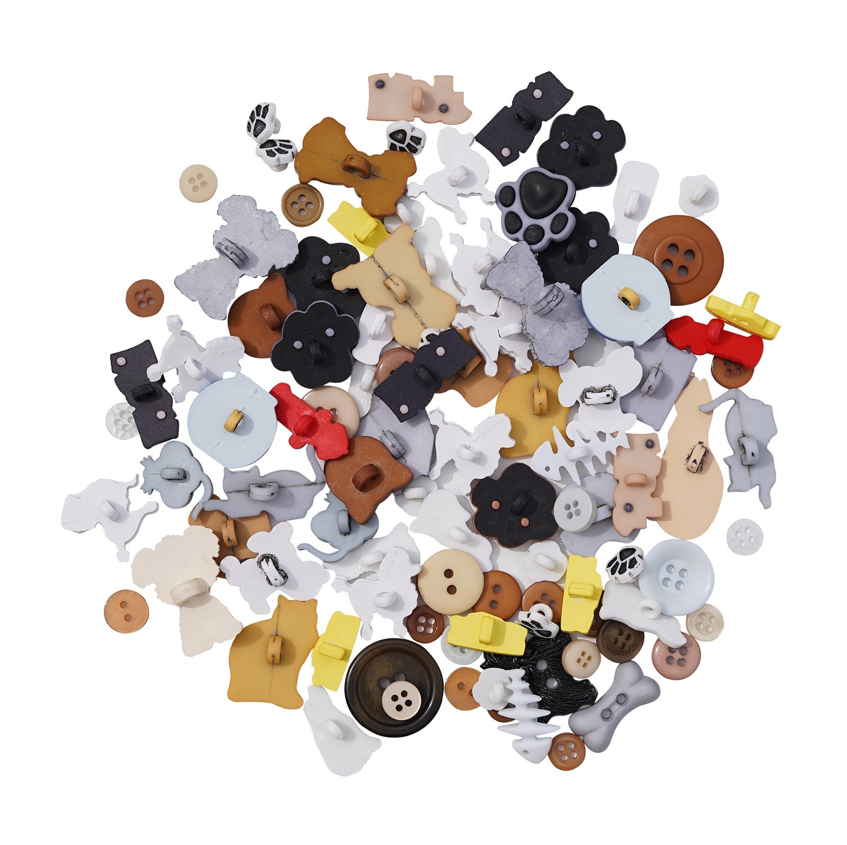 New Buttons and Embellishments for crafts, sewing, scrapbooks | Buttons ...