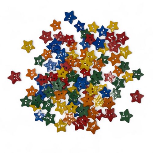Bright Star Button - Set of 100 – Buttons Galore and More
