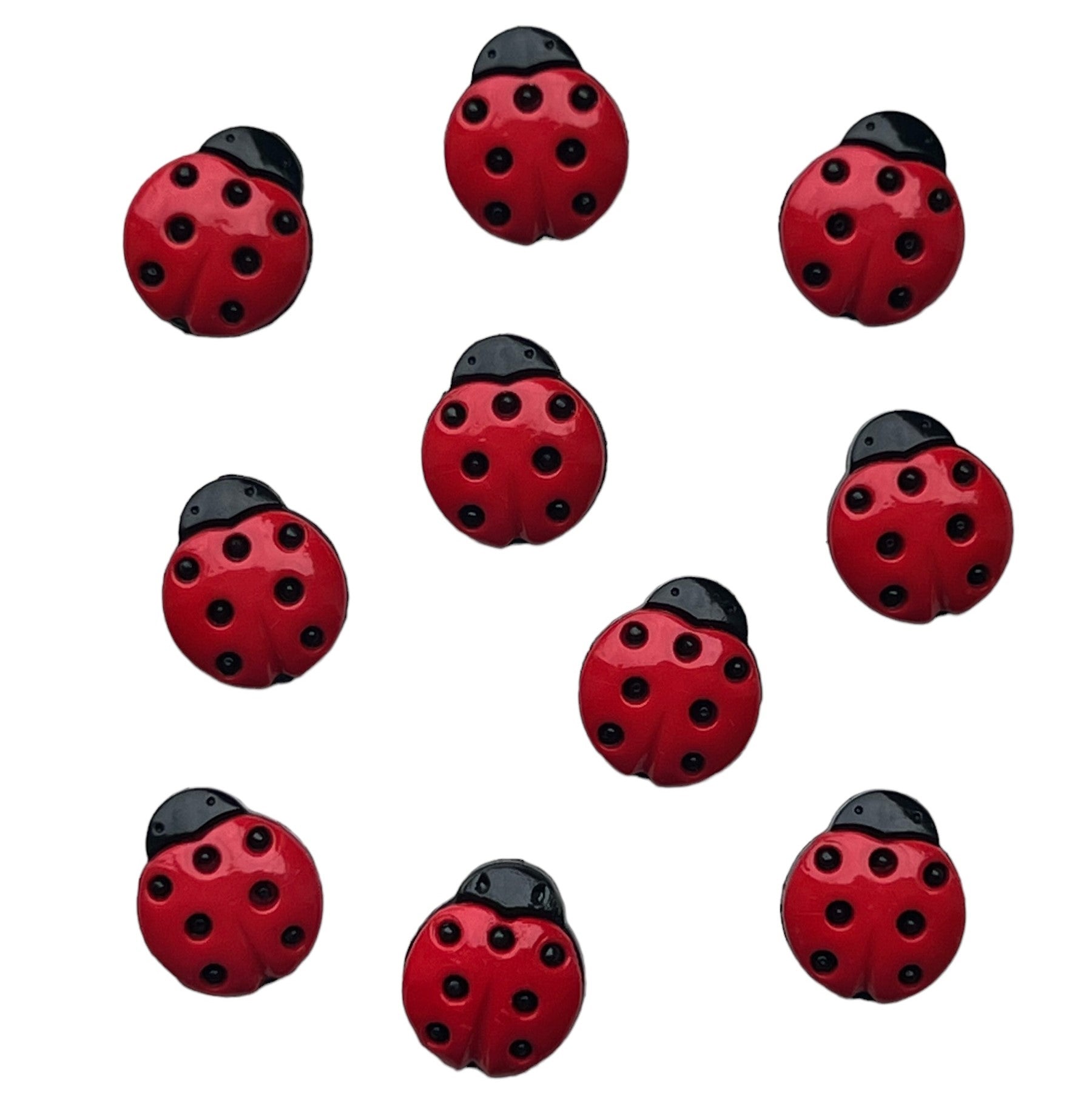 Lady Beetle Craft Buttons – Buttons Galore and More