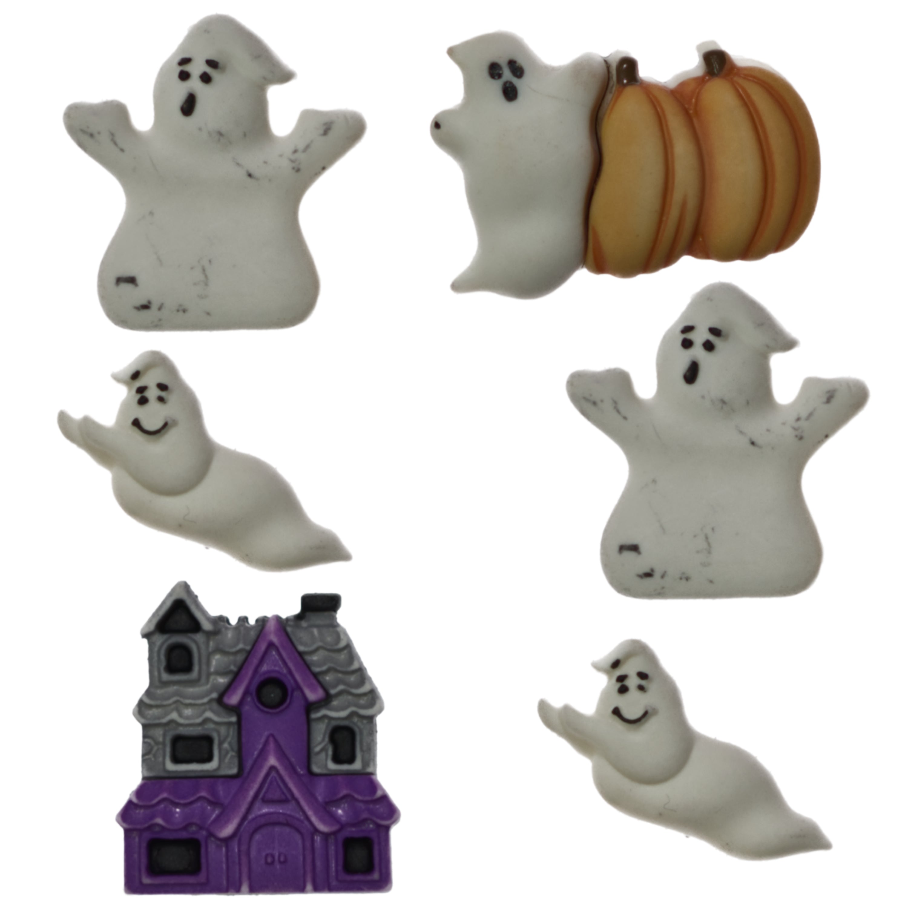 Halloween Ghost Buttons | BOO! Buddies Buttons Galore and More