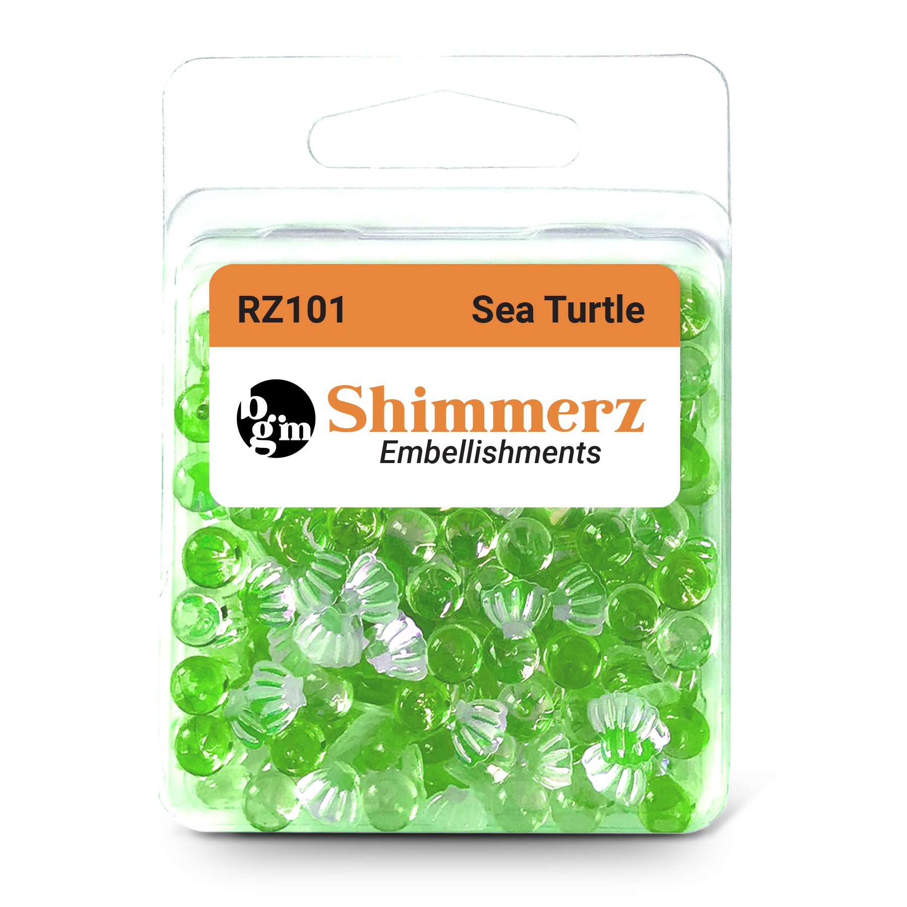 Buttons Galore - Sea Turtle - Shimmering Craft Embellishment | Buttons ...