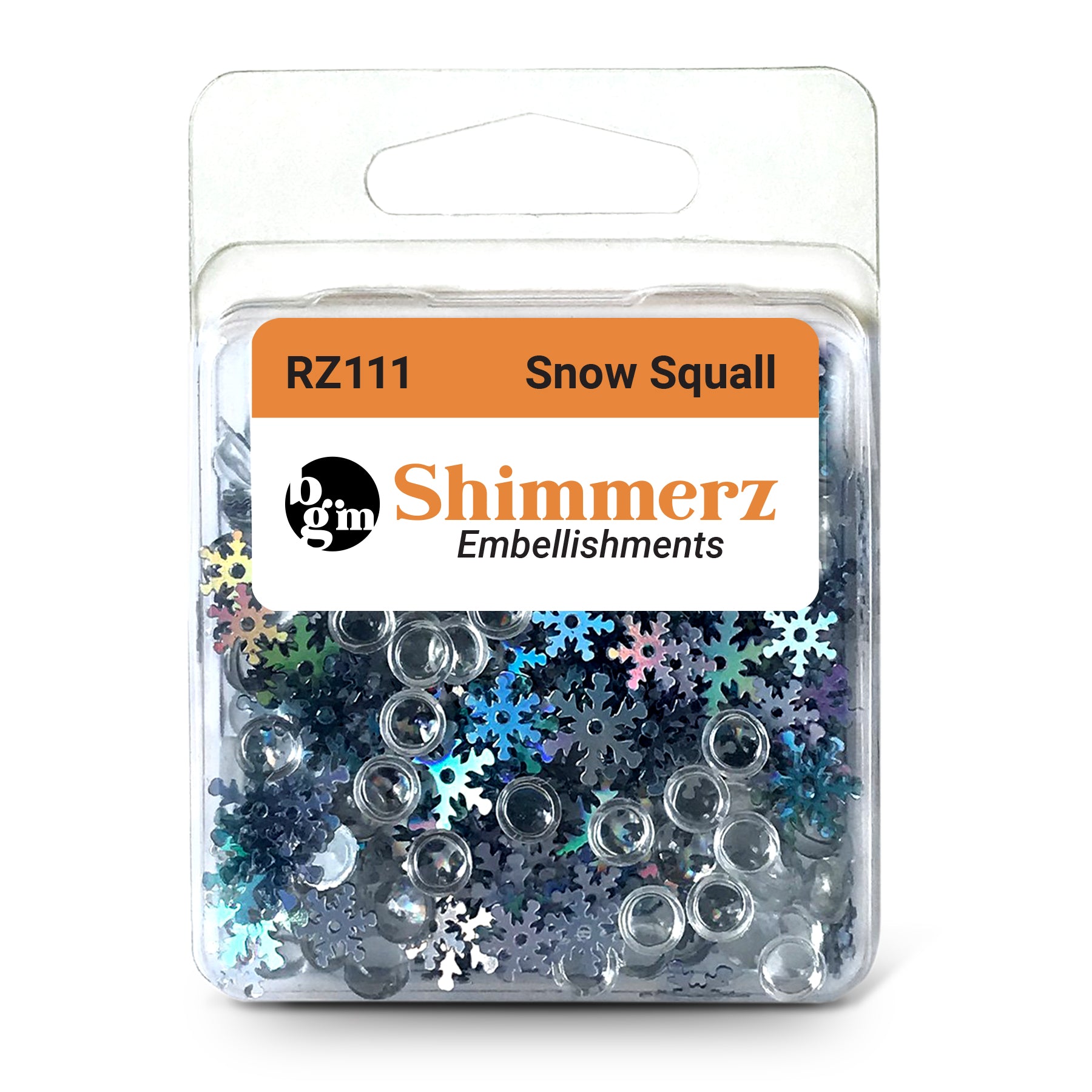 Snow Squall Shimmerz | Buttons Galore and More