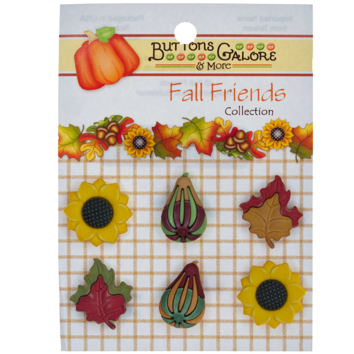 Fall Buttons & Embellishments | Autumn Buttons | Buttons Galore and More