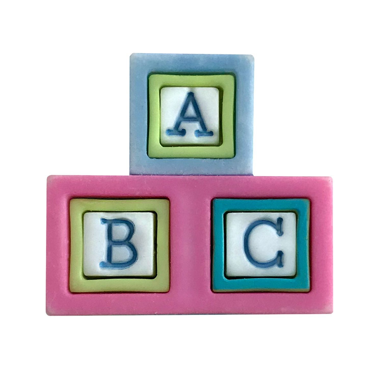 Baby Blocks Novelty Buttons for Craft & Sewing | Craft Embellishment ...