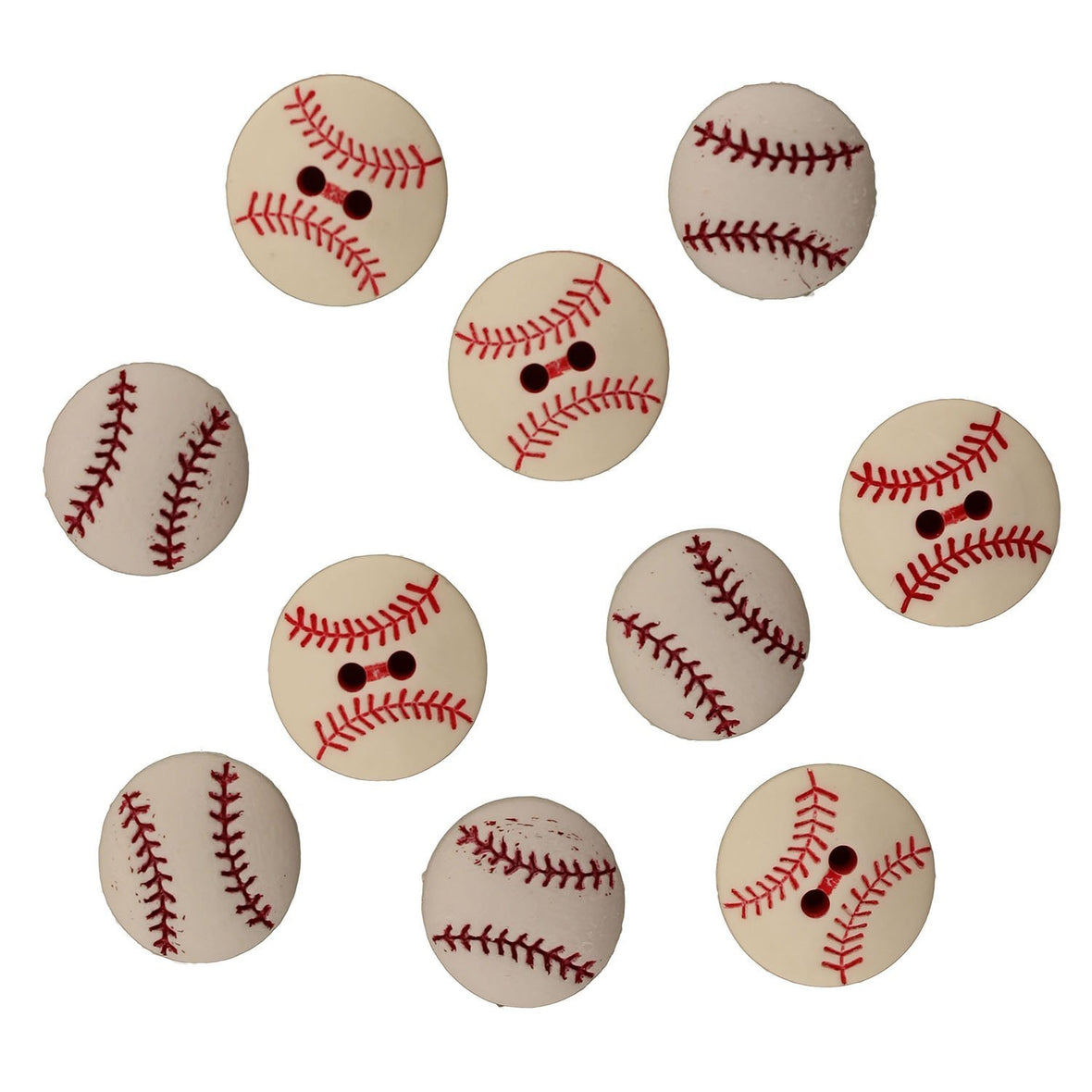 Baseballs Craft Buttons | Buttons Galore and More