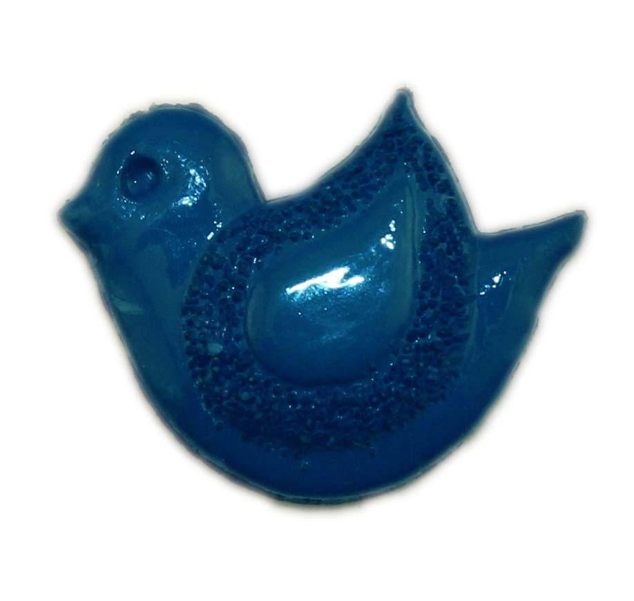 Blue bird Shaped Buttons for Sewing | Bird Embellishments for Crafts ...