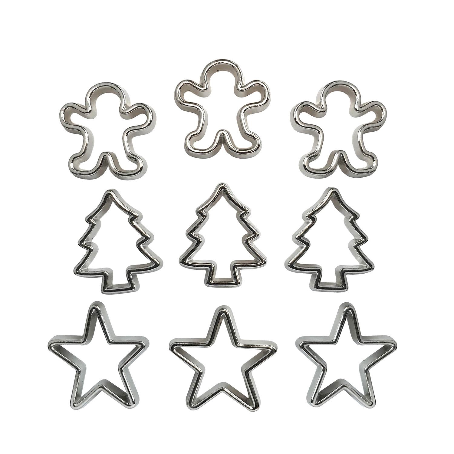 Cookie Cut Outs Chistmas Embellishments for Crafts | Buttons Galore ...