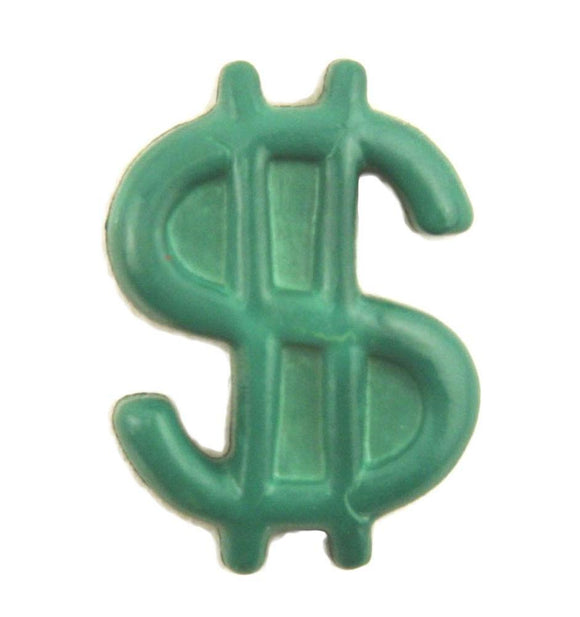 Dollar Sign Shaped Buttons for Sewing | Buttons Galore and More
