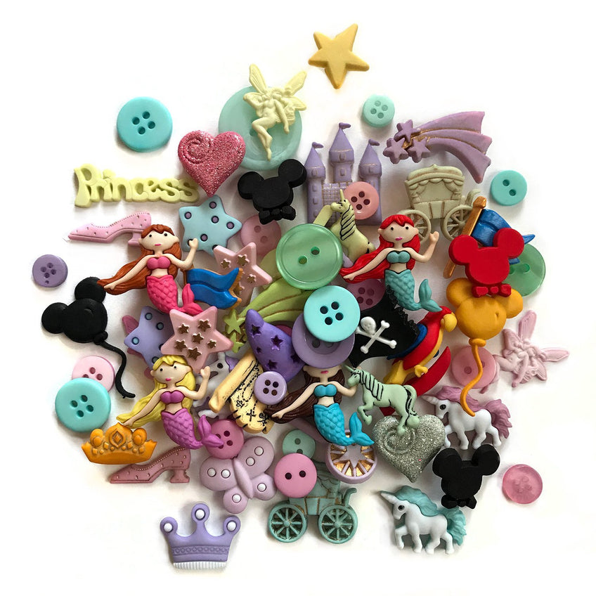 Fantasy Novelty Craft Buttons for Sewing & Crafts | Buttons Galore and More