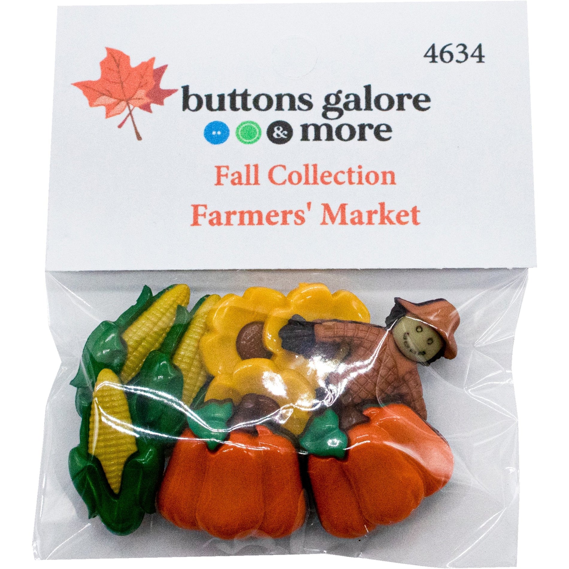 Fall Buttons & Embellishments | Autumn Buttons | Buttons Galore and More