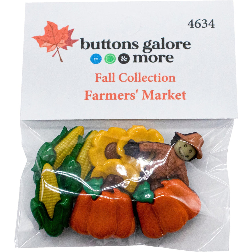 Fall Buttons & Embellishments | Autumn Buttons | Buttons Galore and More