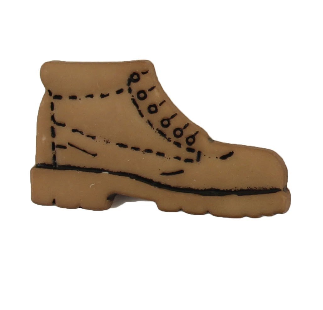 Hiking Boot – Buttons Galore and More
