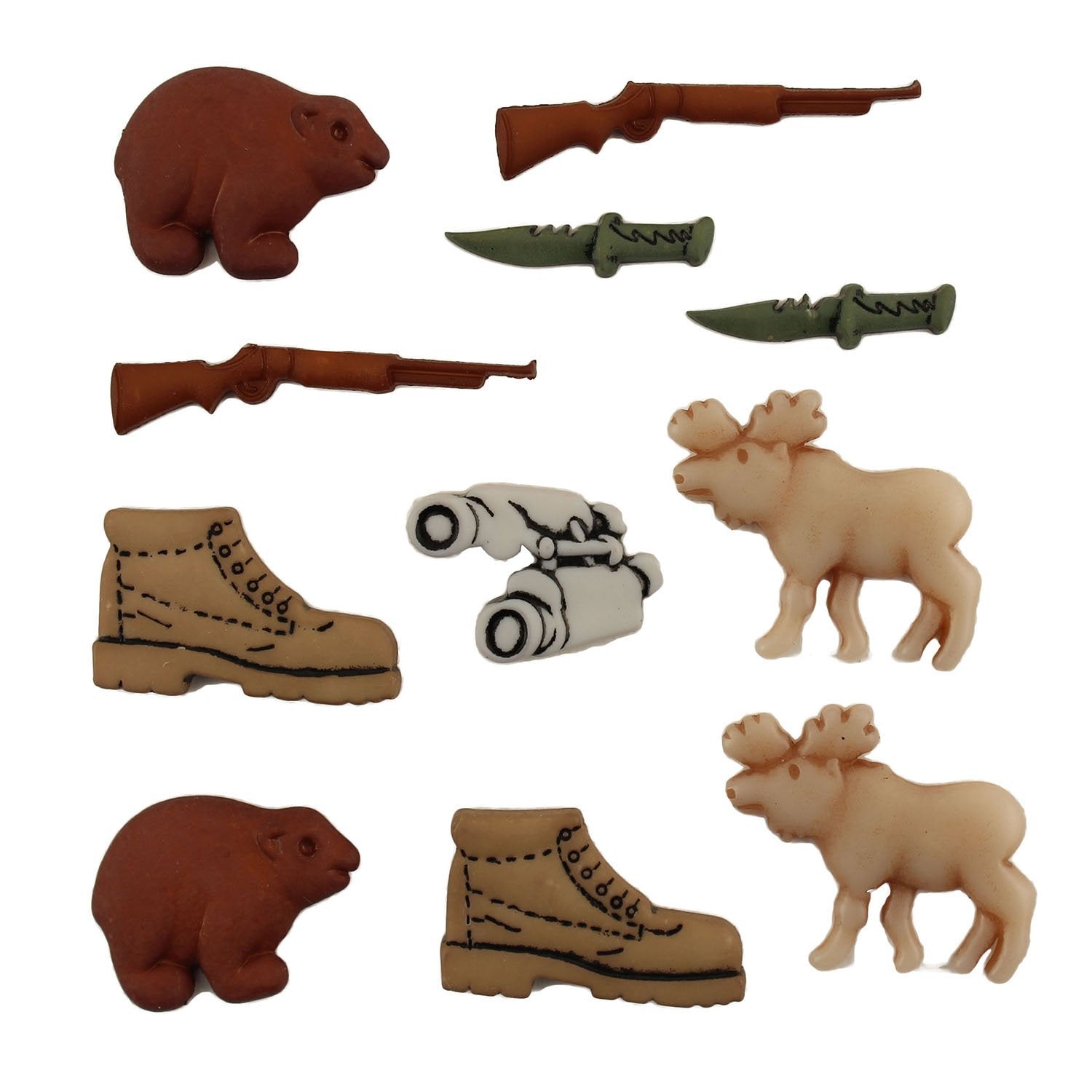 Hunting Craft Buttons – Buttons Galore and More