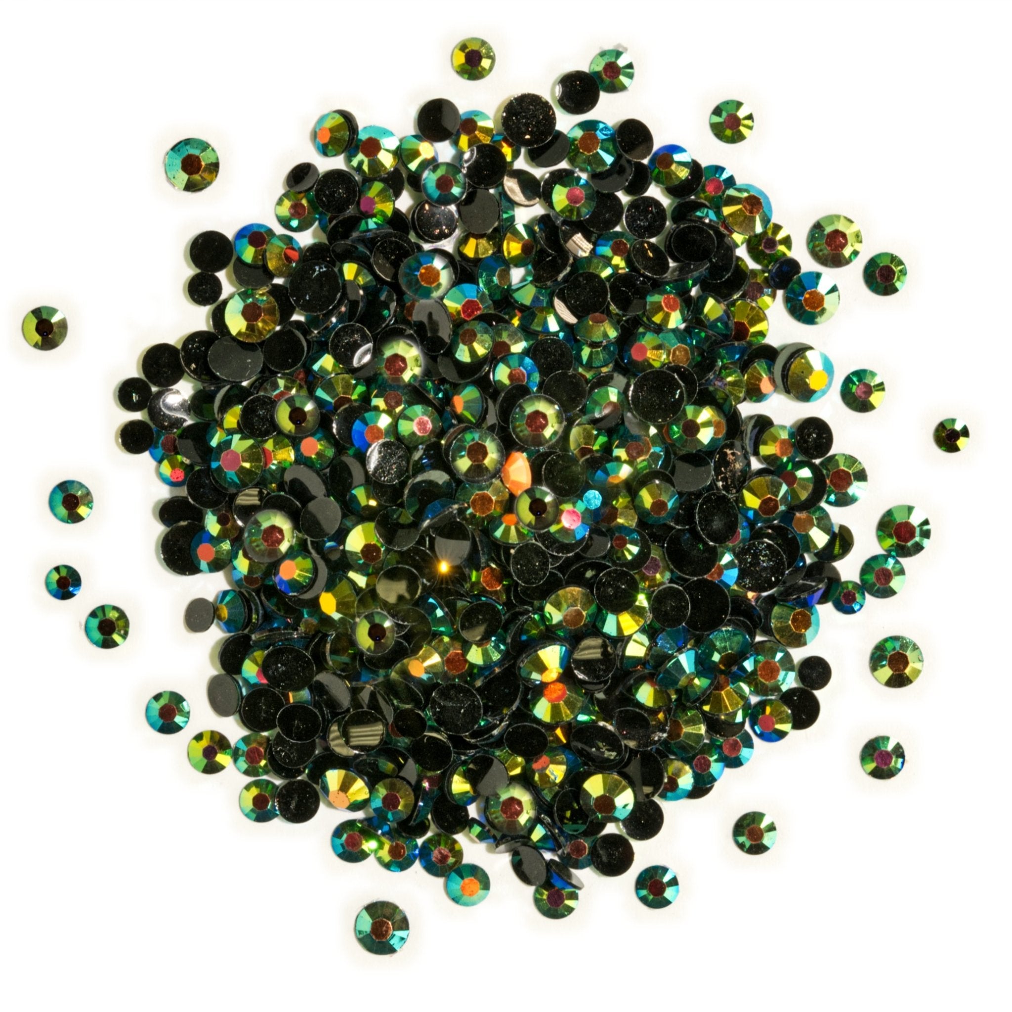 Jet AB Jewels for crafts. Colorful crafting rhinestones – Buttons ...