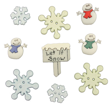 Winter Buttons, Embellishments and Craft Supplies | Buttons Galore and More
