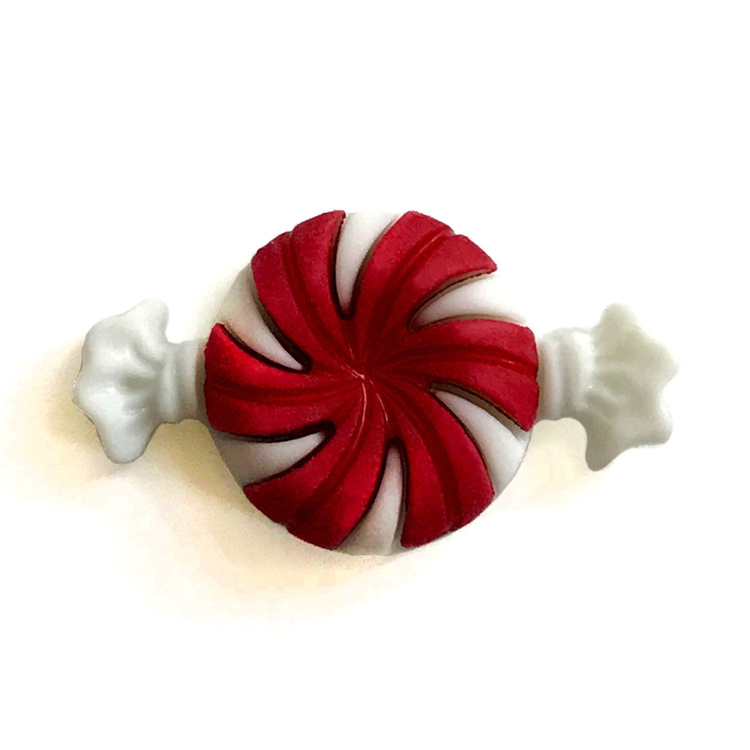 Peppermint Candy Bulk Buttons for Crafts, Christmas Embellishment ...
