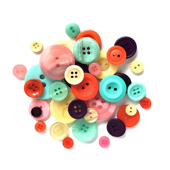 Colorful Buttons in Bulk for Button Crafts | Buttons Galore and More