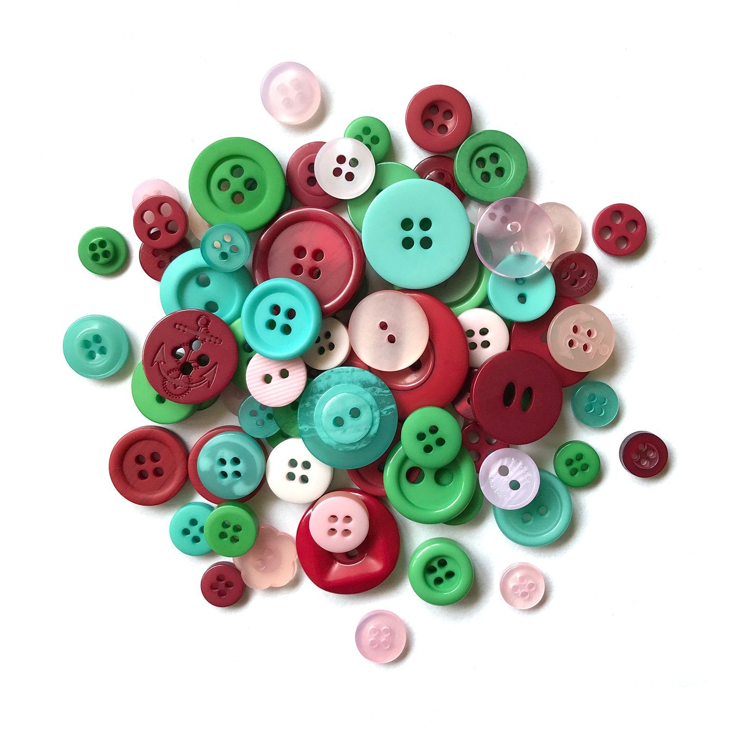 Christmas Buttons for Sewing, Craft and Quilts | Buttons Galore ...