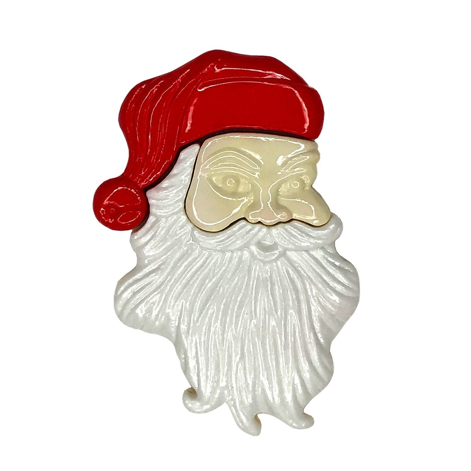 Vintage Santa Face Christmas Craft Button – Holiday Sewing & DIY Embel ...