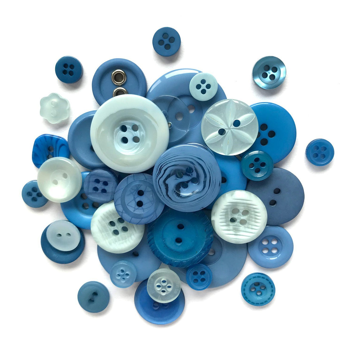 Blue Buttons in Bulk for Button Crafts | Buttons Galore and More