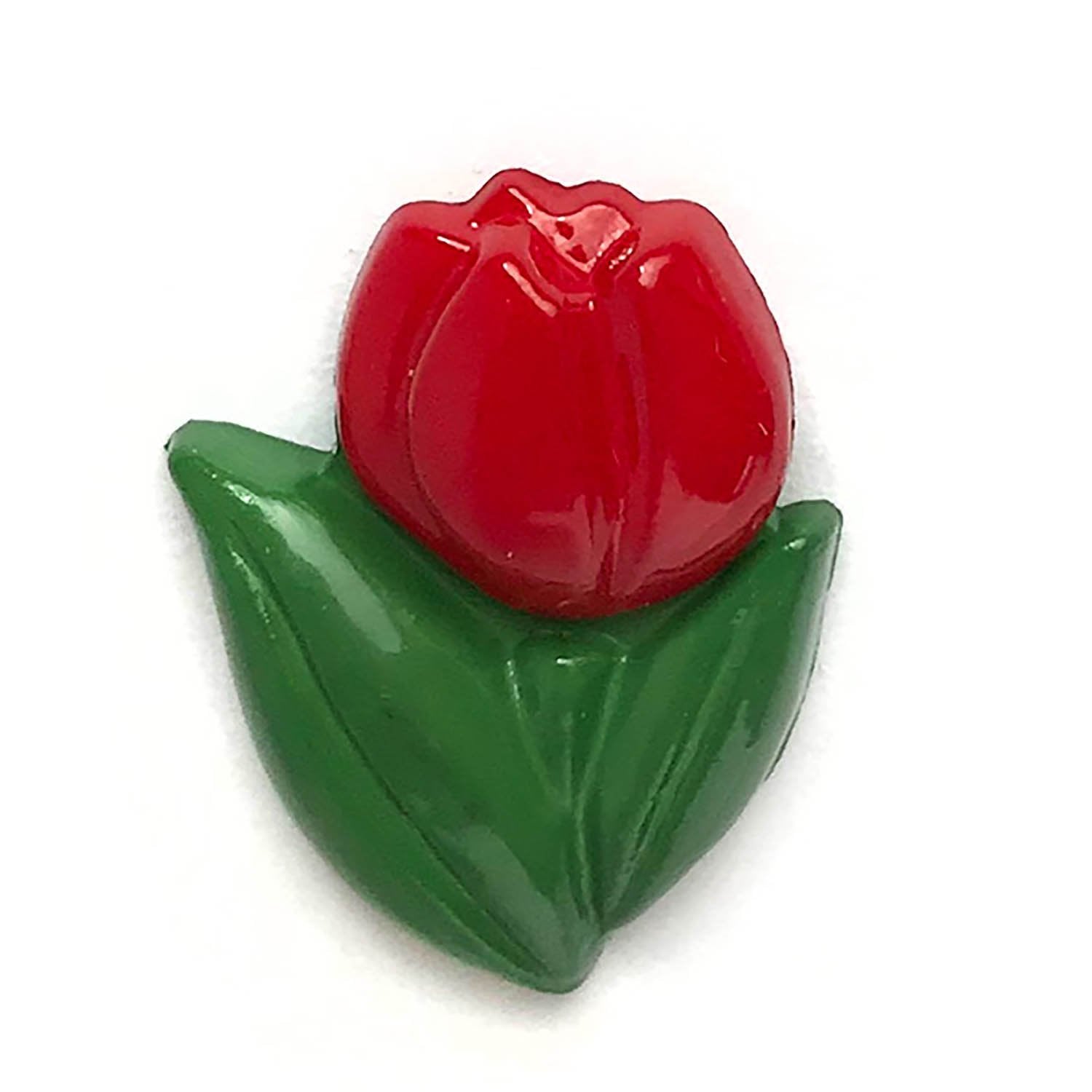 Tulip Shaped Buttons for Sewing | Flower Embellishments for Crafts ...