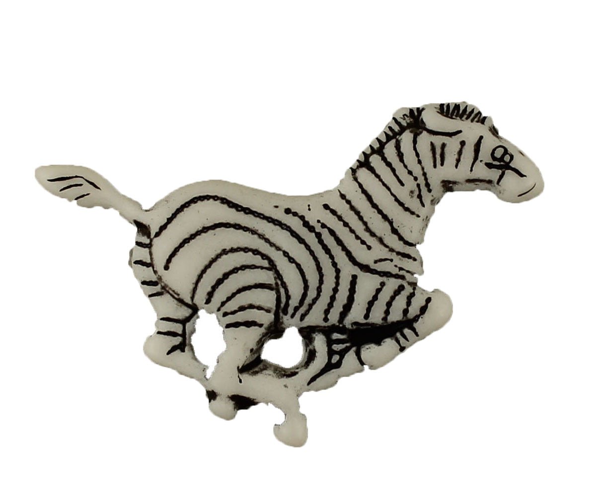 Zebra Shaped Buttons for Sewing | Animal Embellishments for Crafts ...